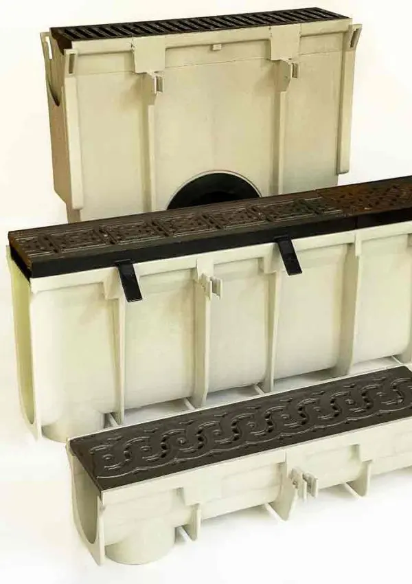 Swiftdrain 600 | 6" wide pre sloped - Swiftdrain Trench Drain Systems